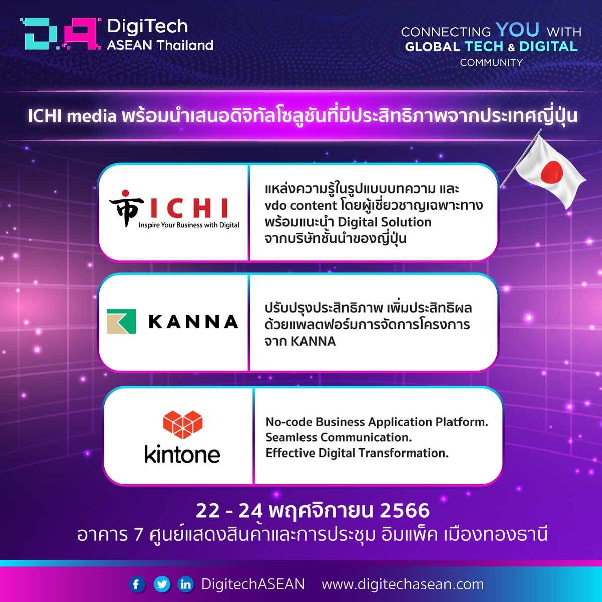 DigiTech ASEAN Thailand 2023 งานแสดงสินค้าและสัมมนาด้านเทคโนโลยีและดิจิทัลแห่งอาเซียน | ไทย ...